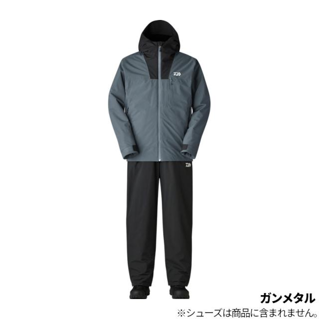 ダイワ 防寒ウェア DW-3525 レインマックス ウインタースーツ L ガンメタル