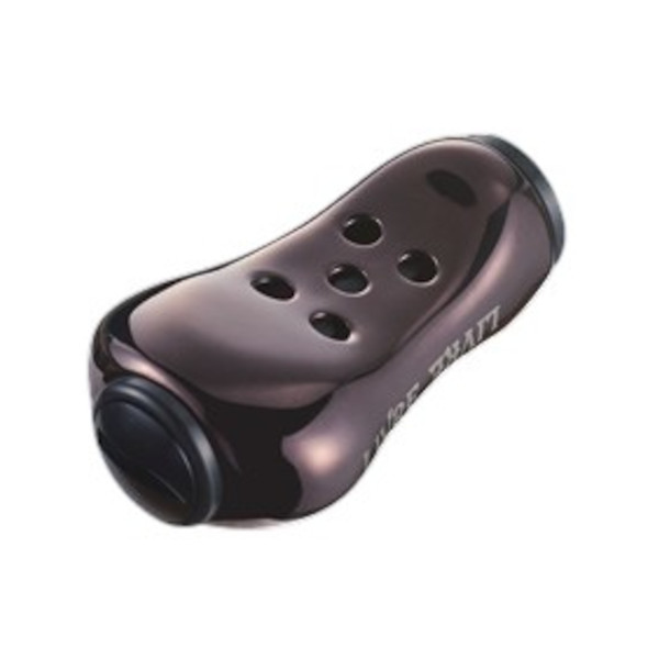 リブレ リールパーツ ノブ単体 フィーラー 2個 ブラウン(IP)&ブラック FEBBK-2 メガテック【ゆうパケット】