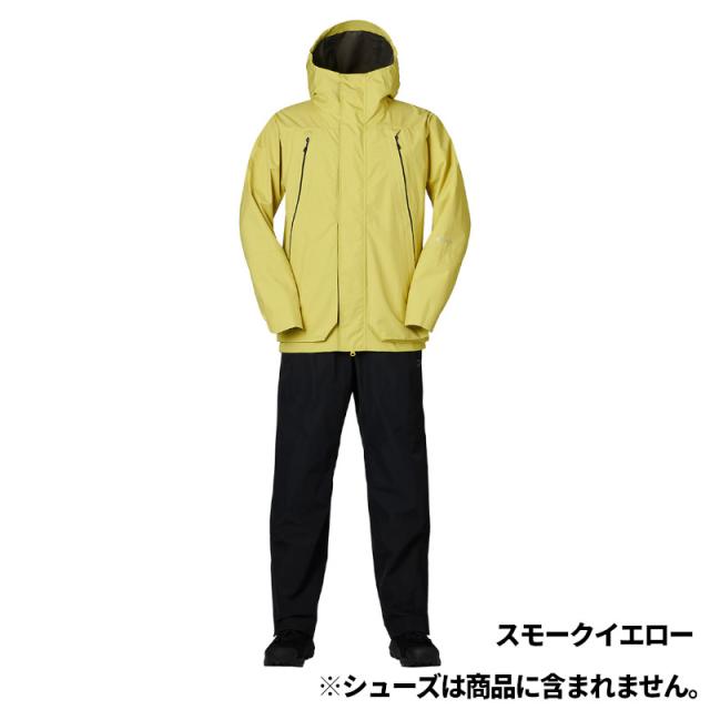 【現品限り】 ダイワ ウェア DR-1623 ゴアテックス パックライト プラス レインスーツ XL スモークイエロー