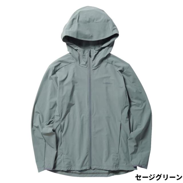 【現品限り】 シマノ ウェア テックフーディー L セージグリーン WJ-020W
