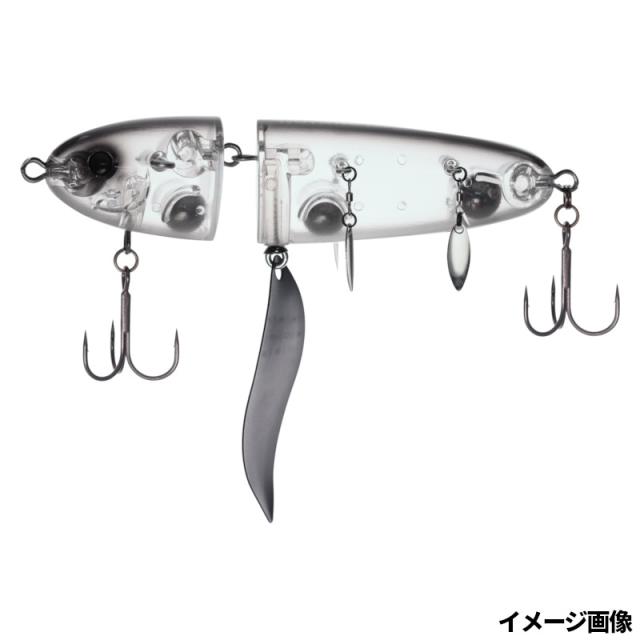 【現品限り】 ハイドアップ ルアー ノタノタS Ver.CL #089 クリアー/スモークバック