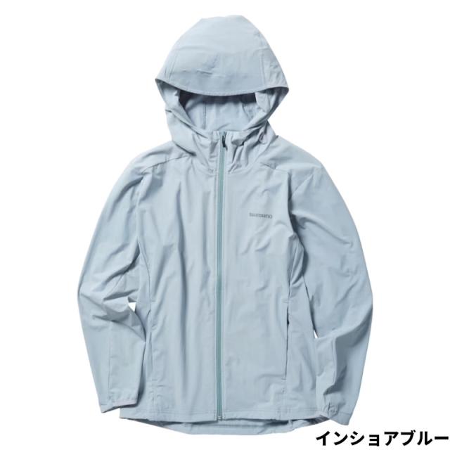 【現品限り】 シマノ ウェア テックフーディー L インショアブルー WJ-020W