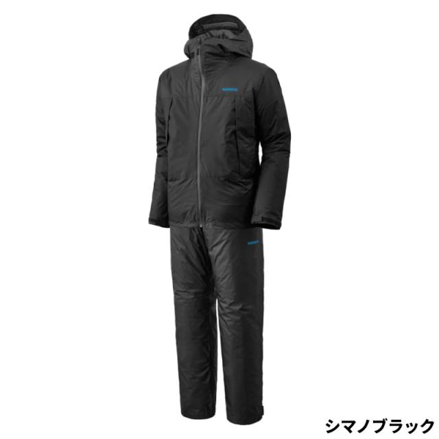 防寒ウェア ベーシックインサレーション レインスーツ 01 M シマノブラック RB-057X