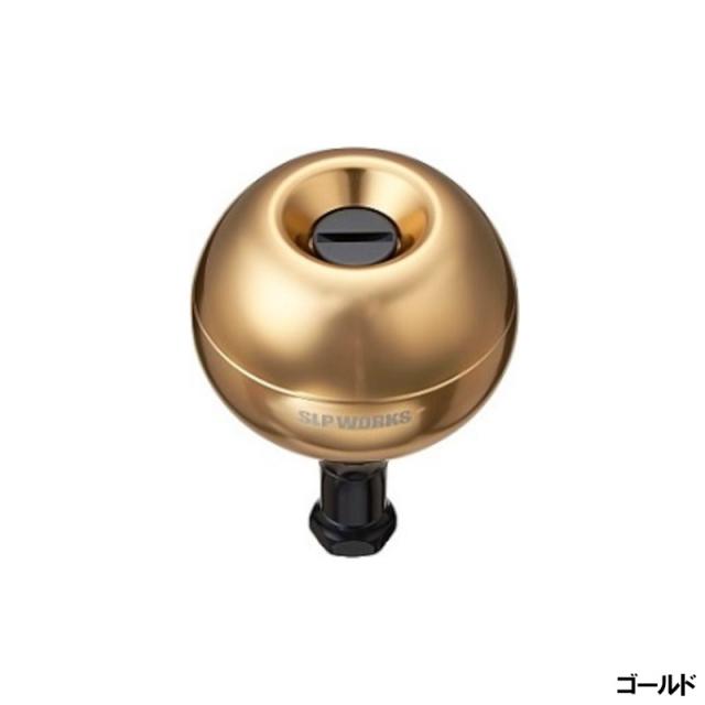 SLPワークス SLPW ダイワ リールパーツ RCS 47MMアルミパワーラウンドノブ ゴールド