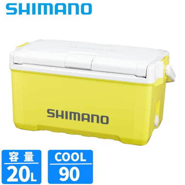 シマノ クーラーボックス ユニフリーズ BS 20L レモンイエロー ND-620Y クーラーボックス