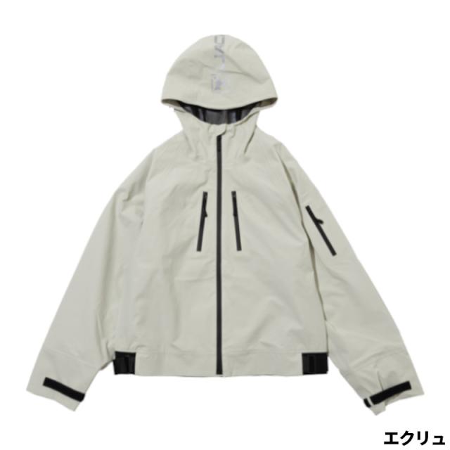 ジャッカル 防寒ウェア ウェーディングショートジャケット JA-A003 L エクリュ