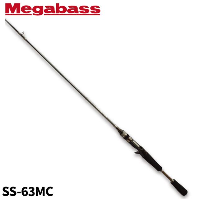 メガバス ボートシーバスロッド SILVER SHADOW SS-63MC【大型商品】【同梱不可】【他商品同時注文不可】