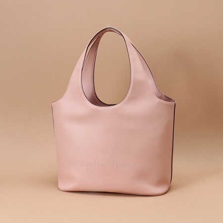 サマンサタバサ トートバッグ ソフトトートバッグ 大サイズ ピンクベージュ Samantha Thavasa サマンサ タバサ ブランド 正規品 新品 ギフト プレゼント 人気 おすすめ 誕生日 記念日 クリスマス 送料無料 ラッピング無料