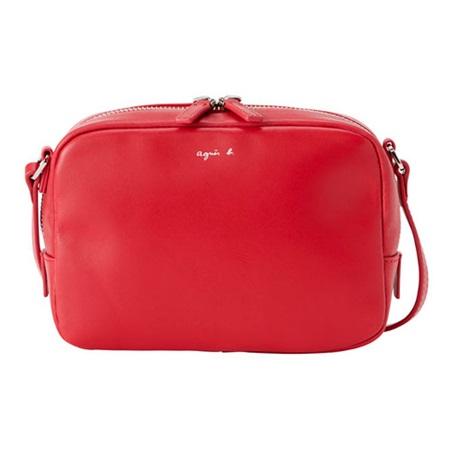 アニエスべー ショルダーバッグ lucy ミニショルダーバッグ レッド agnes b ブランド 正規品 新品 ギフト プレゼント 人気 おすすめ 誕生日 記念日 クリスマス 送料無料 ラッピング無料