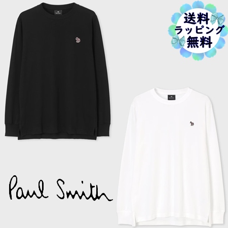 ポールスミス Paul Smith Tシャツ Sports Stripe Zebra ロングスリーブTシャツ コットン100%  ブランド 正規品 新品 ギフト プレゼント 人気 おすすめ 誕生日 記念日 クリスマス 送料無料 ラッピング無料