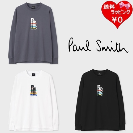 ポールスミス Paul Smith Tシャツ ロンT Zebra Stride 長袖Tシャツ 綿100%  ブランド 正規品 新品 ギフト プレゼント 人気 おすすめ 誕生日 記念日 クリスマス 送料無料 ラッピング無料