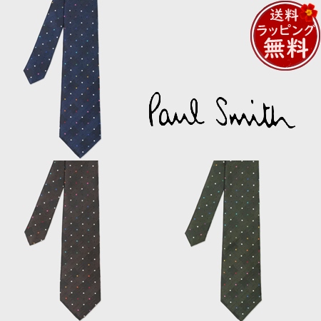 ポールスミス Paul Smith ネクタイ レインボードット タイ 日本製  ブランド 正規品 新品 ギフト プレゼント 人気 おすすめ 誕生日 記念日 クリスマス 送料無料 ラッピング無料