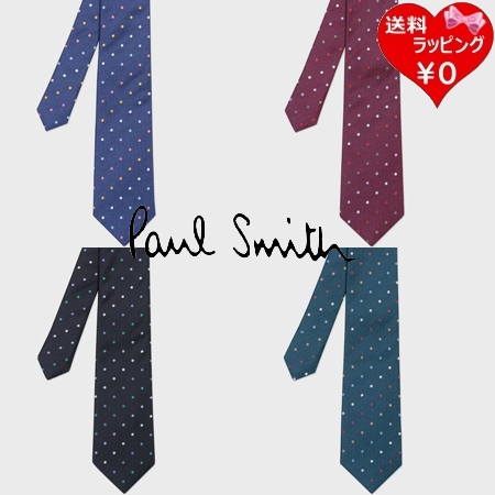 ポールスミス Paul Smith ネクタイ パステルドット タイ 日本製 シルク100%  ブランド 正規品 新品 ギフト プレゼント 人気 おすすめ 誕生日 記念日 クリスマス 送料無料 ラッピング無料