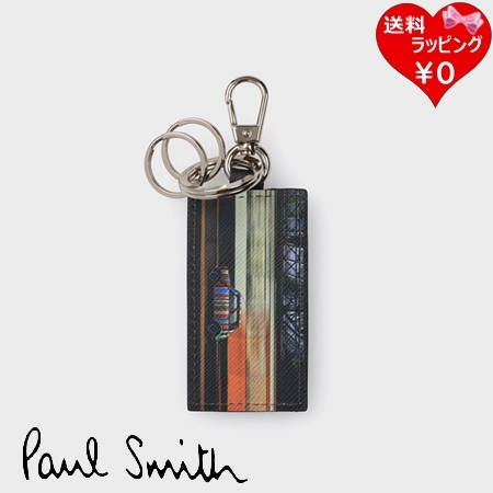 ポールスミス Paul Smith キーリング Commuter Mini ブラック  ブランド 正規品 新品 ギフト プレゼント 人気 おすすめ 誕生日 記念日 クリスマス 送料無料 ラッピング無料