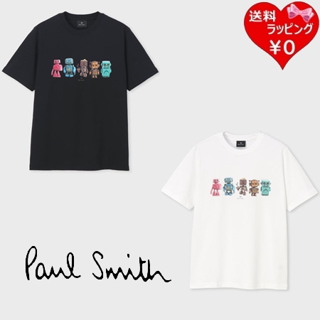 ポールスミス Paul Smith Tシャツ Antique Robot 半袖Tシャツ 綿100％ ブランド 正規品 新品 ギフト プレゼント 人気 おすすめ 誕生日 記念日 クリスマス 送料無料 ラッピング無料