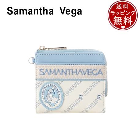 サマンサベガ Samantha Vega ミッキーマウス＆フレンズ財布 折財布 ドナルドダック  ブランド 正規品 新品 ギフト プレゼント 人気 おすすめ 誕生日 記念日 クリスマス 送料無料 ラッピング無料