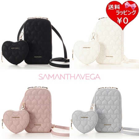 サマンサベガ Samantha Vega スマホショルダー エターナルハートキルト  ブランド 正規品 新品 ギフト プレゼント 人気 おすすめ 誕生日 記念日 クリスマス 送料無料 ラッピング無料