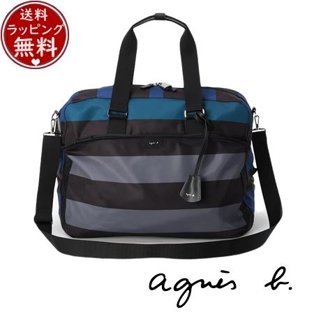 アニエスベー agnes b バッグ ユニセックス ボストンバッグ ポーチ付き