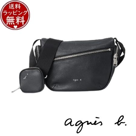 アニエスベー agnes b バッグ ショルダーバッグ ブラック ブランド 正規品 新品 ギフト プレゼント 人気 おすすめ 誕生日 記念日 クリスマス 送料無料 ラッピング無料