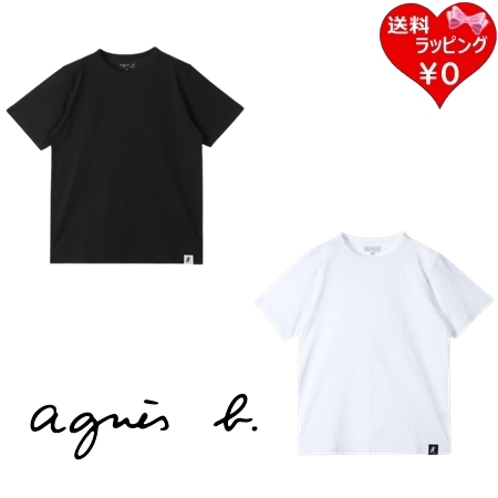 アニエスベー agnes b Tシャツ ユニセックス メンズ レディース 綿100%  ブランド 正規品 新品 ギフト プレゼント 人気 おすすめ 誕生日 記念日 クリスマス 送料無料 ラッピング無料