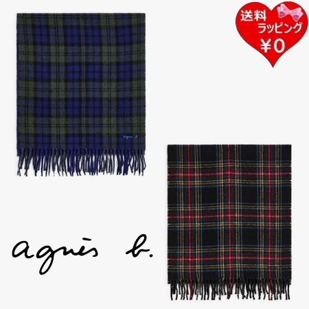 アニエスベー agnes b マフラー レディース イタリア製   ブランド 正規品 新品 ギフト プレゼント 人気 おすすめ 誕生日 記念日 クリスマス 送料無料 ラッピング無料