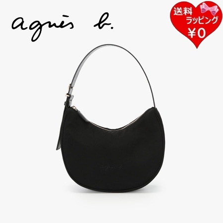 アニエスベー agnes b ショルダーバッグ レディース ブラック   ブランド 正規品 新品 ギフト プレゼント 人気 おすすめ 誕生日 記念日 クリスマス 送料無料 ラッピング無料