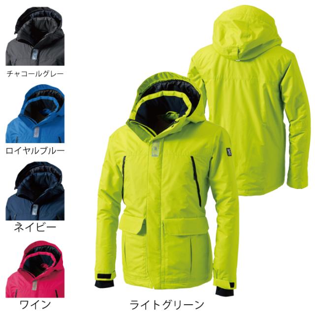 藤和 TSDESIGN 作業服 8127 防水防寒ライトウォームジャケット S-LL 作業服 作業着