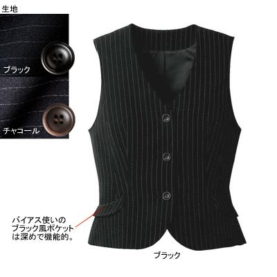 ヌーヴォ FV3573 ベスト 5号〜19号 オフィスウェア 事務服 制服