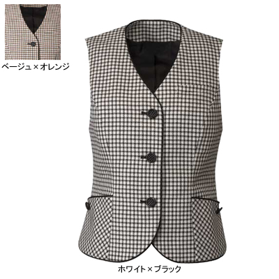 ヌーヴォ FV3575 ベスト 5号〜19号 オフィスウェア 事務服 制服