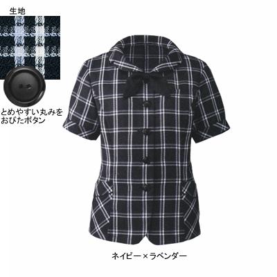 ヌーヴォ FB71070 オーバーブラウス 5号〜19号 オフィスウェア 事務服 制服
