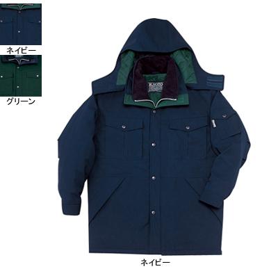 自重堂 作業服 48123 防寒コート（フード付） 4L 防寒着 防寒服 秋冬用 防寒ブルゾン 作業着