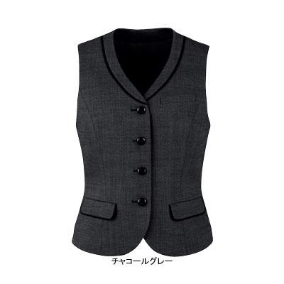 ピエ V0311-97 ベスト(4ツボタン) 5号〜15号 オフィスウェア