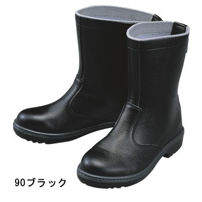 ジーベック XEBEC 作業服 安全靴 85024 半長靴 24-29 作業靴 作業着