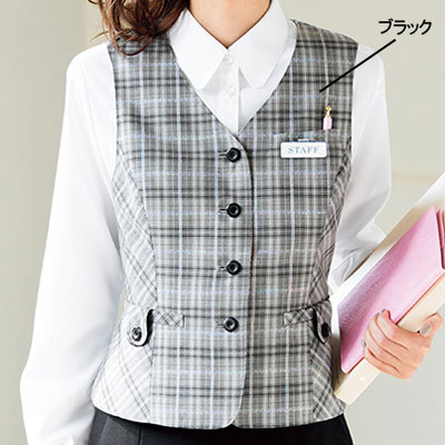 ヌーヴォ FV36084 ベスト 5号〜19号 事務服 オフィスウェア