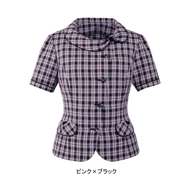 ヌーヴォ FB71205 オーバーブラウス 21号〜23号 【事務服・制服・オフィスウェア】