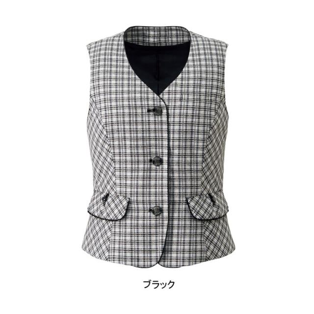 ヌーヴォ FV36145 ベスト 5号〜19号 【事務服・制服・オフィスウェア】