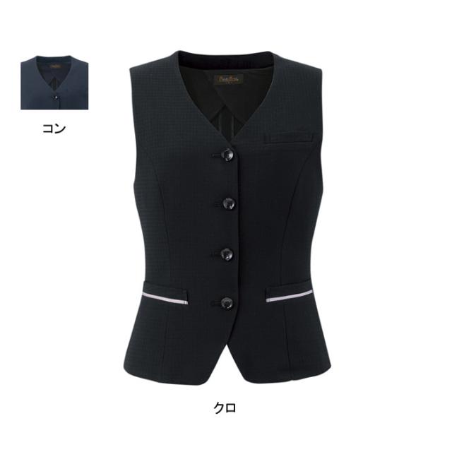 ピエ V4500 ベスト 17号〜19号 【事務服・制服・オフィスウェア】