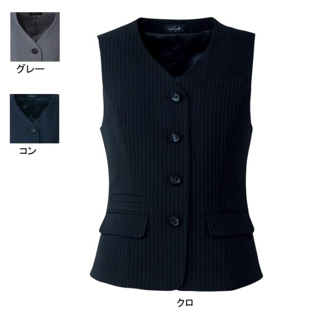 ピエ HCV3600 ベスト 17号〜19号 事務服・制服・オフィスウェア