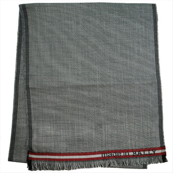 バリー マフラー スカーフ ショール BALLY ブラック系 ウール イタリー製 ギフト プレゼント