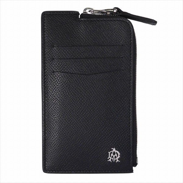 DUNHILL ダンヒル カードケース ファスナー開閉式 ブラック カドガン CADOGAN 19F2C40CA001R ギフト プレゼント 誕生日 クリスマス