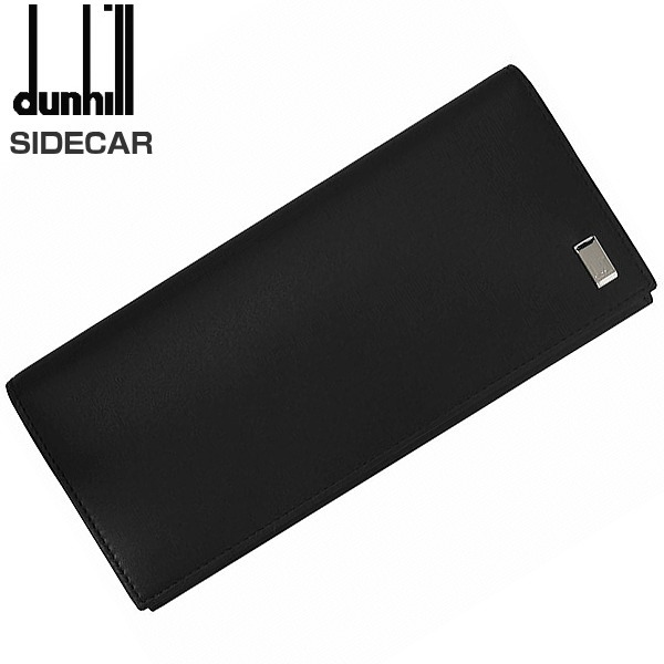 ダンヒル サイドカー メンズ財布 小銭入れ付き長札財布 ブラック 19F2F10AT001R ギフト プレゼント 贈答品 記念品 誕生日