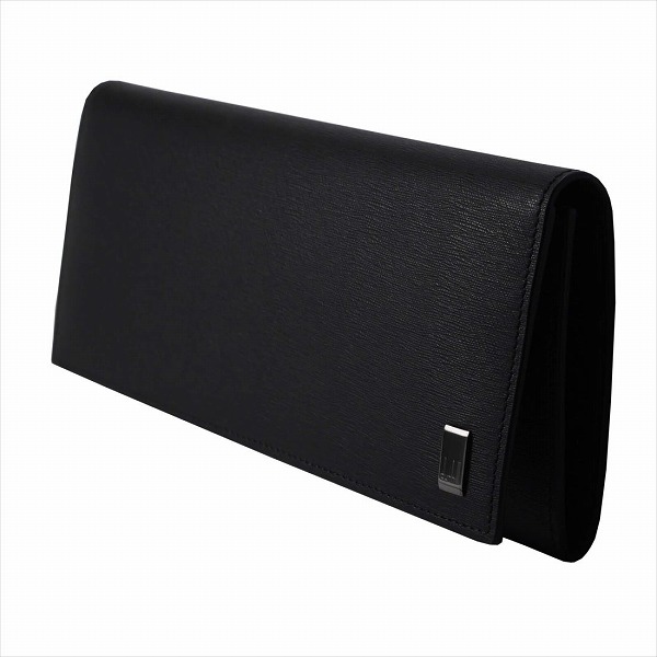 ダンヒル サイドカー メンズ財布 小銭入れ付き長札財布 ガンメタ