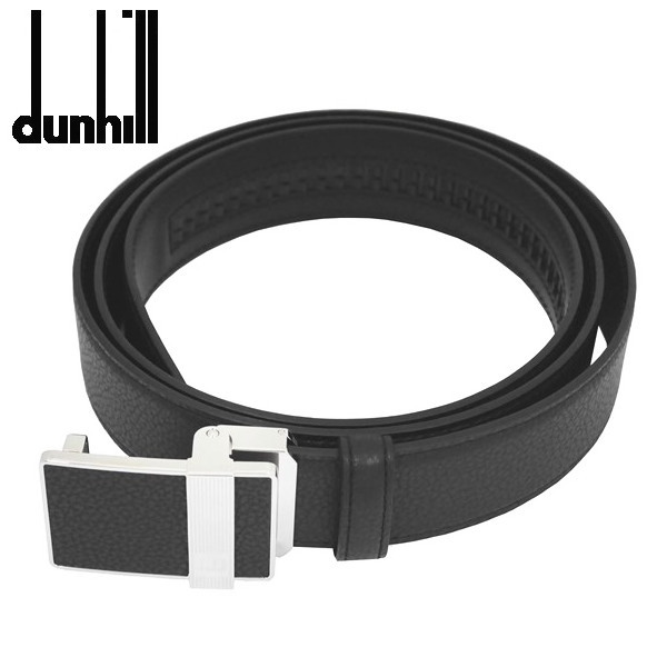 ダンヒル DUNHILL メンズベルト  型押しブラック/ブラック オートマチックベルト リバーシブルタイプ イタリー製 DU23R4A11GB ギフト プレゼント 誕生日ギフト