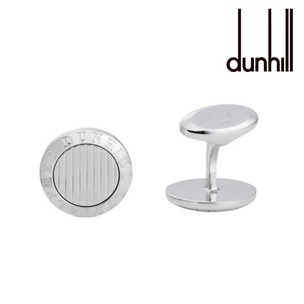 Alfred dunhill アルフレッド ダンヒル カフス カフリンクス スターリングシルバー AD COIN LINES DU25RUS8203040TU ギフトプレゼント 誕生日 父の日ギフト