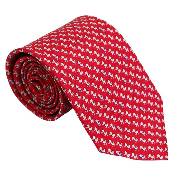 サルバトーレ フェラガモ salvatore ferrgamo ネクタイ レッド系 シルク100％ イタリー製 702780 ギフト プレゼント 贈答品 記念品