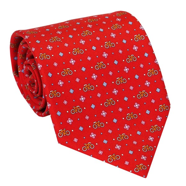 サルバトーレ フェラガモ salvatore ferrgamo ネクタイ レッド系 シルク100％ イタリー製 705658 ギフト プレゼント 贈答品 記念品