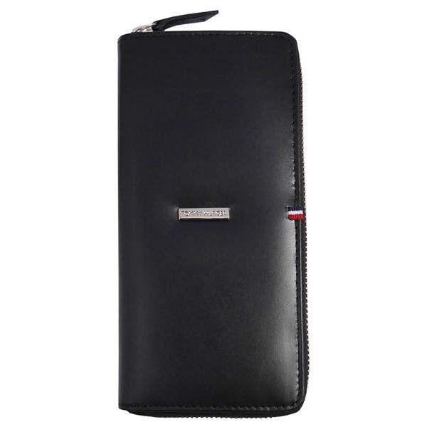トミー・ヒルフィガー ラウンドジップ長財布 ブラック DEERFIELD   31TL13-013 BK ギフトプレゼント 贈り物 誕生日祝い クリスマス