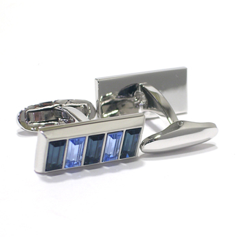 ミラ・ショーン milasohon カフス カフリンクス スワロスキー ロジウム