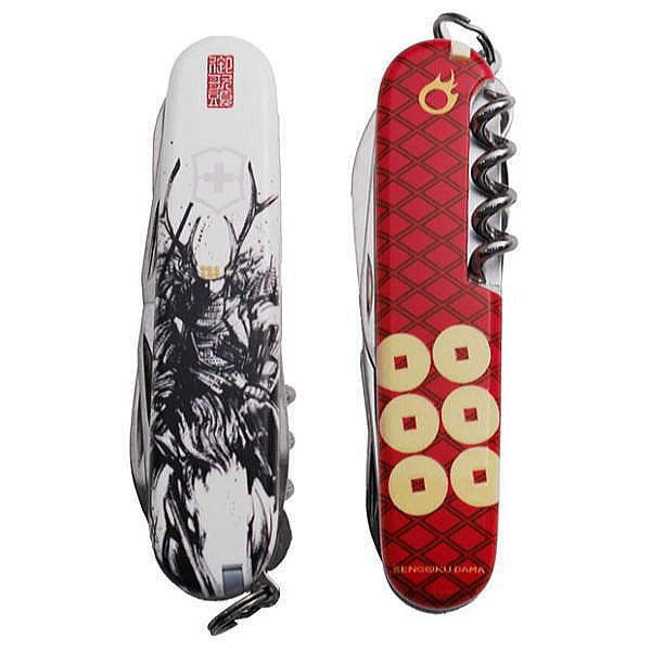 Victorinox ビクトリノックス 14機能 ミディアムマルチツール 戦国墨絵クライマー 真田幸村