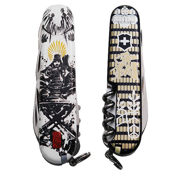 Victorinox ビクトリノックス 14機能 ミディアムマルチツール 戦国墨絵クライマー 豊臣秀吉